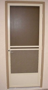 Swinging Screen Door Installation Gallery-Sacramento CA- AtoZ